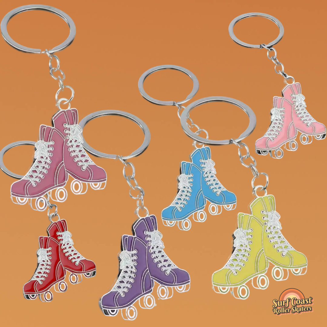 Roller Skate Key Ring | Surf Coast Roller Skaters